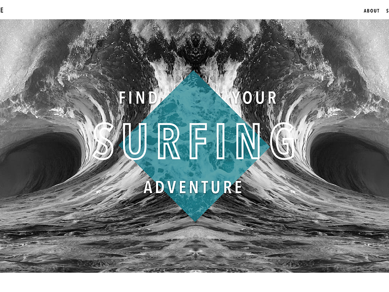 Surfing Website Design by Alex Brown on Dribbble