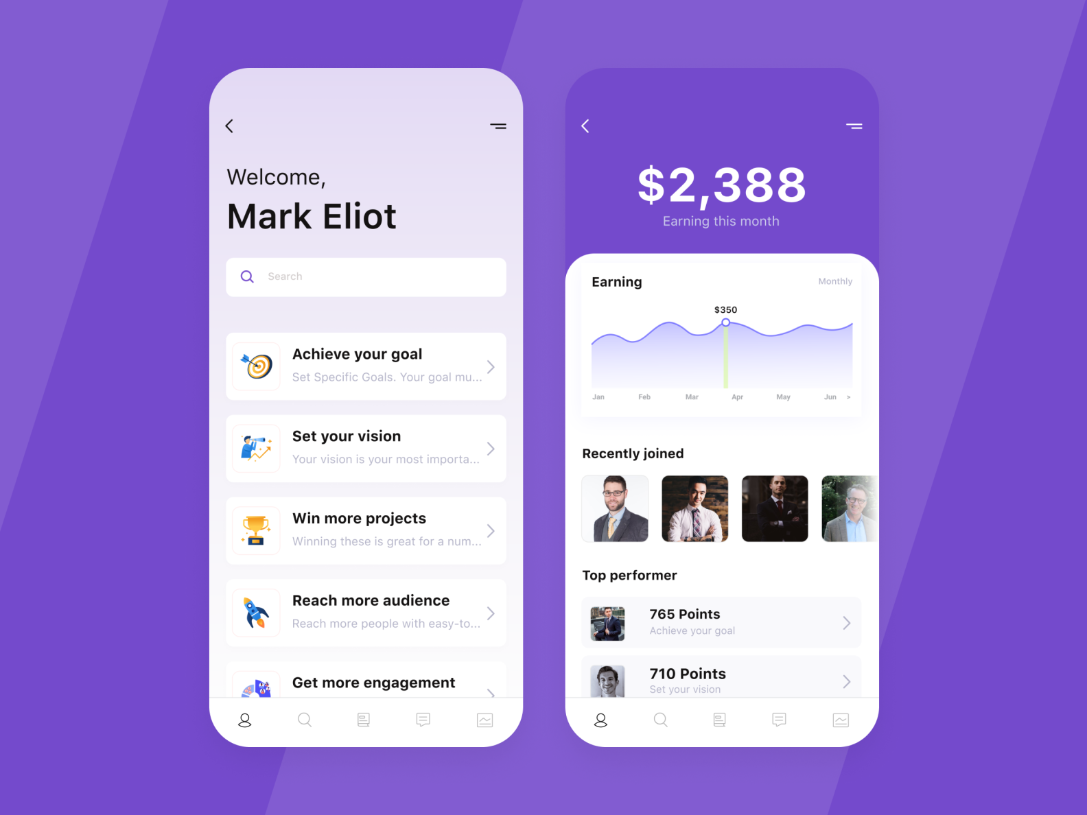 Trainer mobile app by Product Designer | UI UX Designer on Dribbble