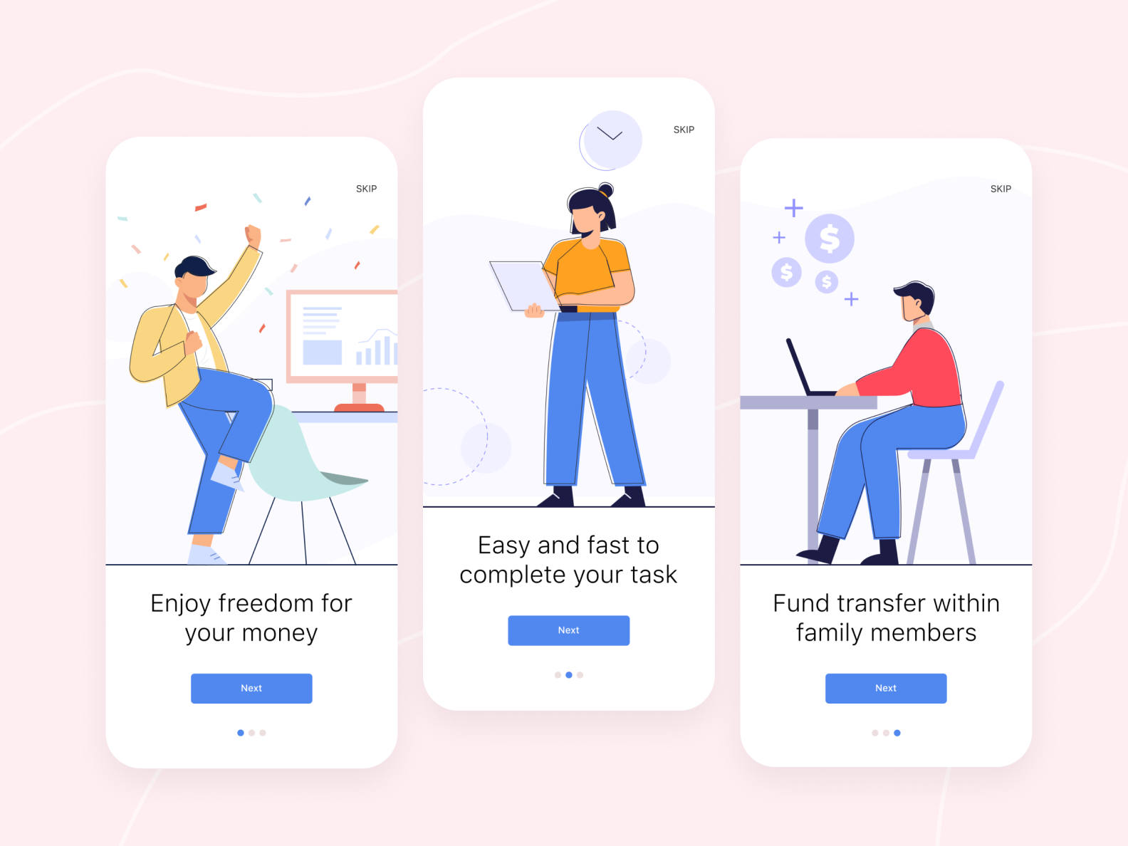 Onboarding mobile app screens by Product Designer | UI UX Designer on ...