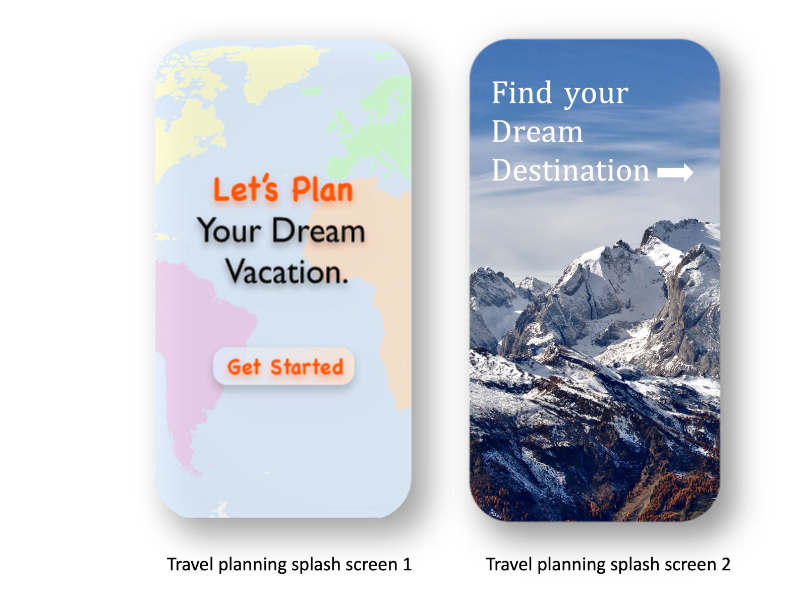 Travel planning splash screen by Gayatri Deshpande-UI/UX designer on ...