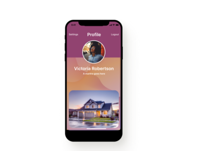 Profile Screen UI by Dilip Singh on Dribbble