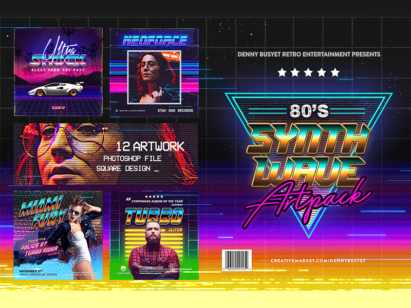 Synthwave Template Destiny 2