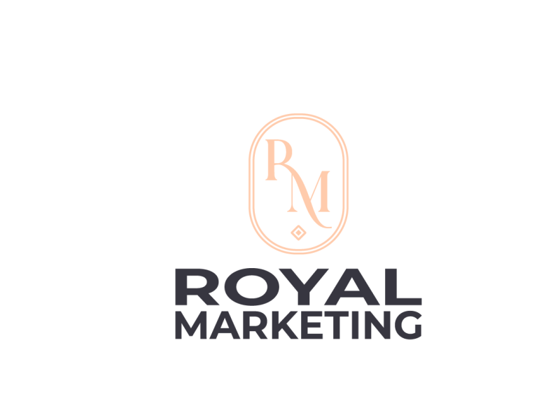 Logo for Royal Marketing by Vladislav on Dribbble