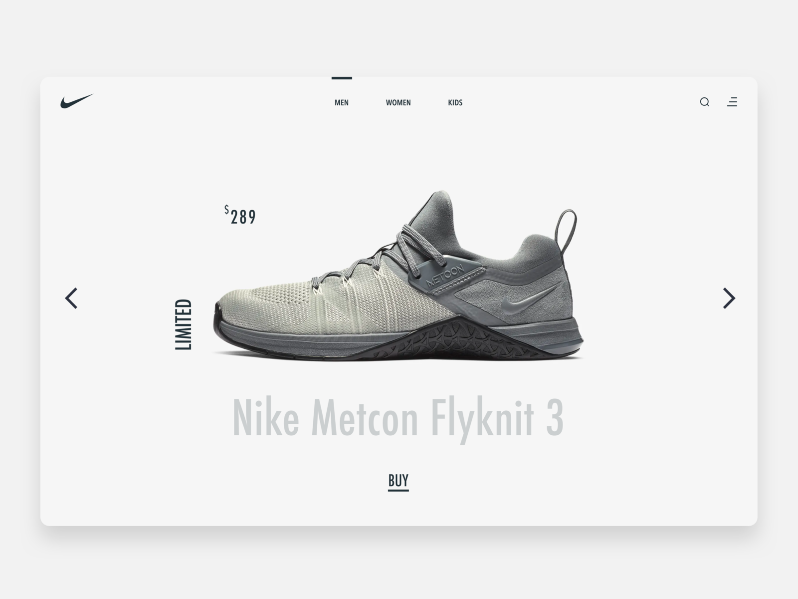 Nike Landing Page Concept by Rajveer on Dribbble