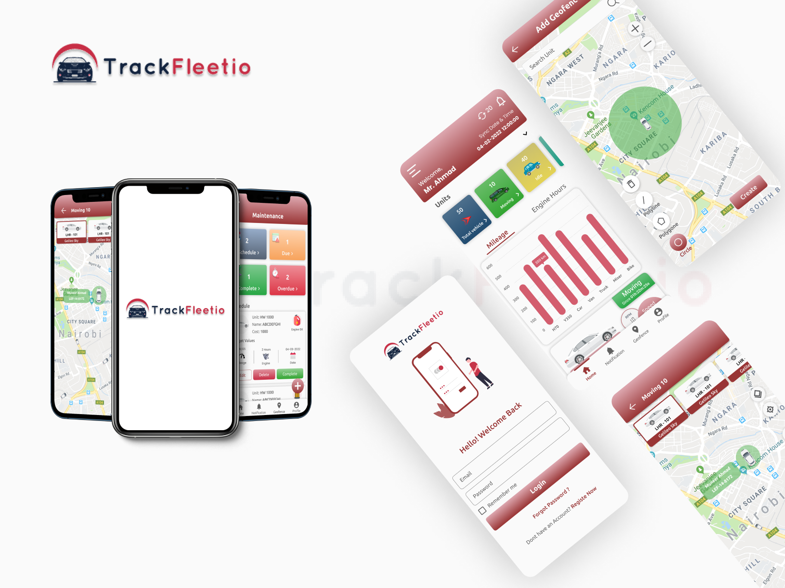 Track Fleetio Application by Nauman Aziz on Dribbble