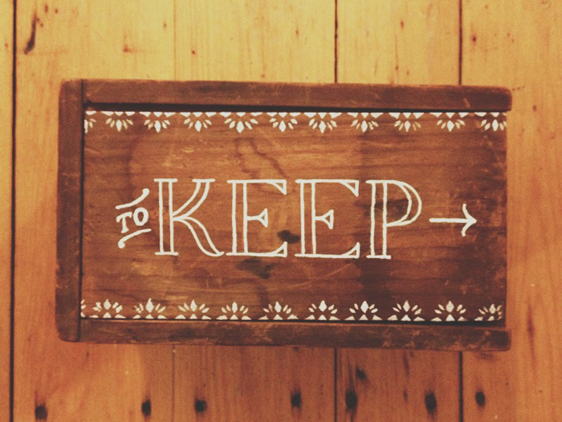 To Keep by Steph Lynch on Dribbble