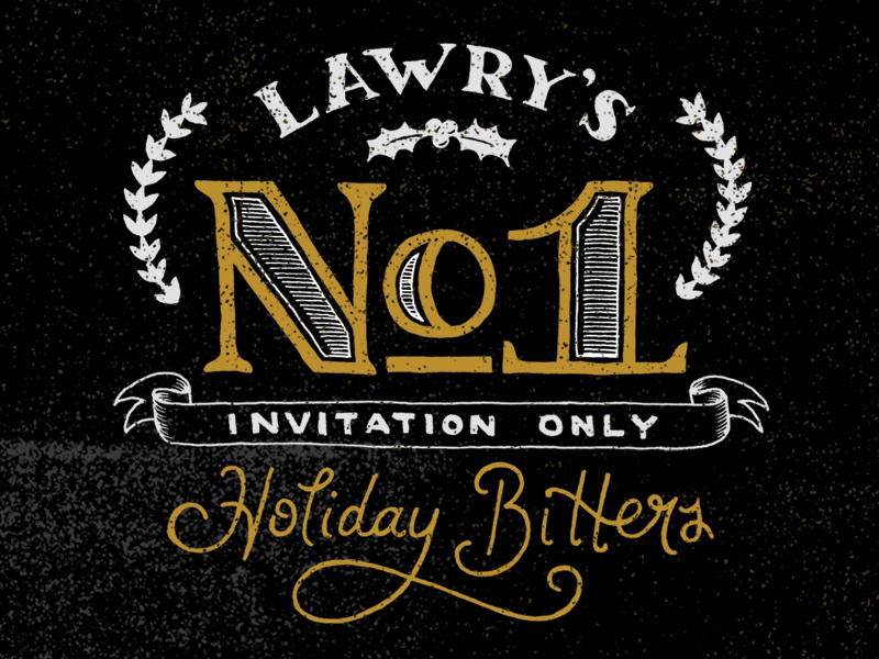 Bitters Label by Steph Lynch on Dribbble