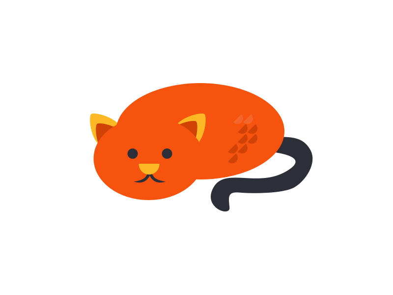 Cat by priyankagodbole on Dribbble