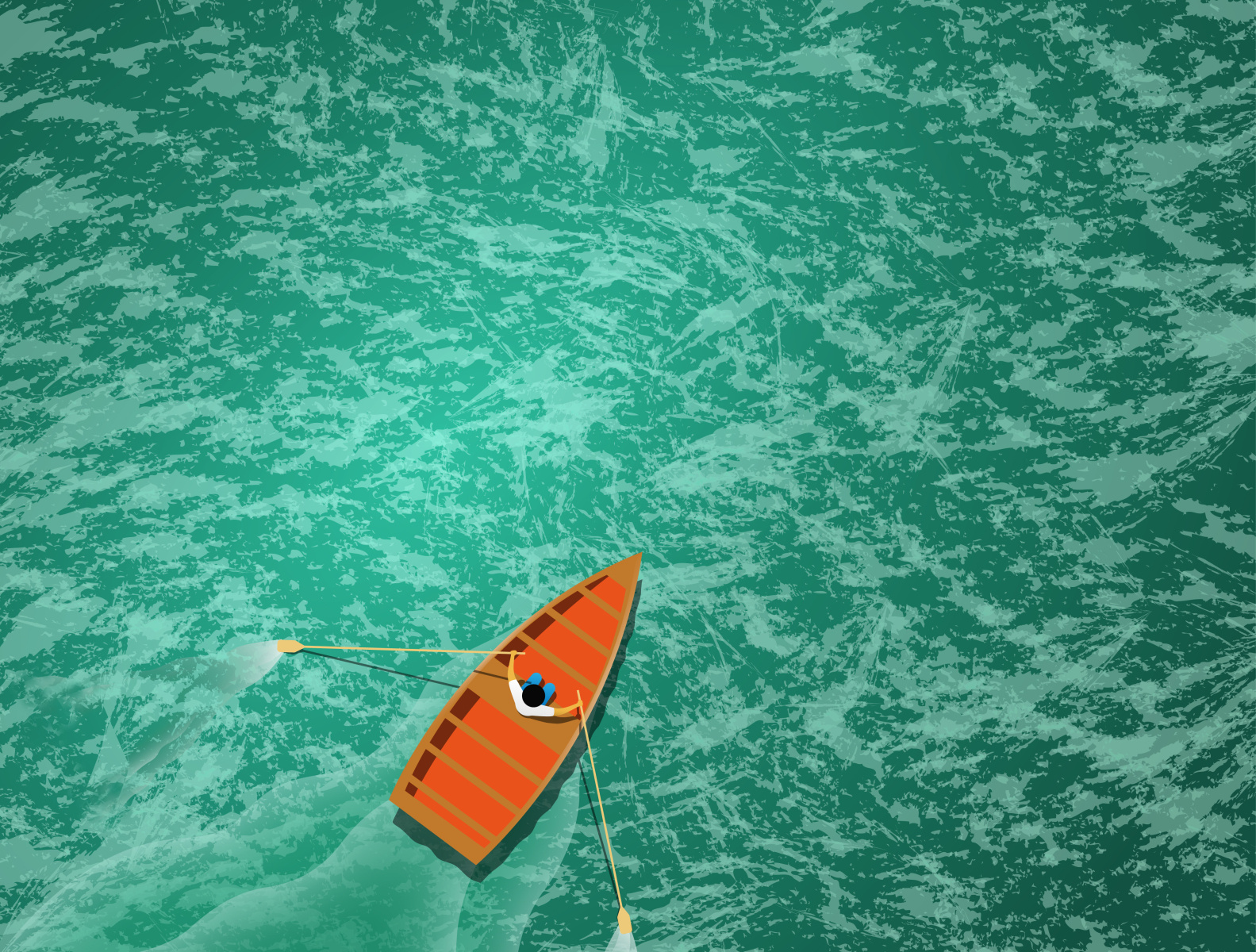 Boat illustration by Sajan Maharjan on Dribbble