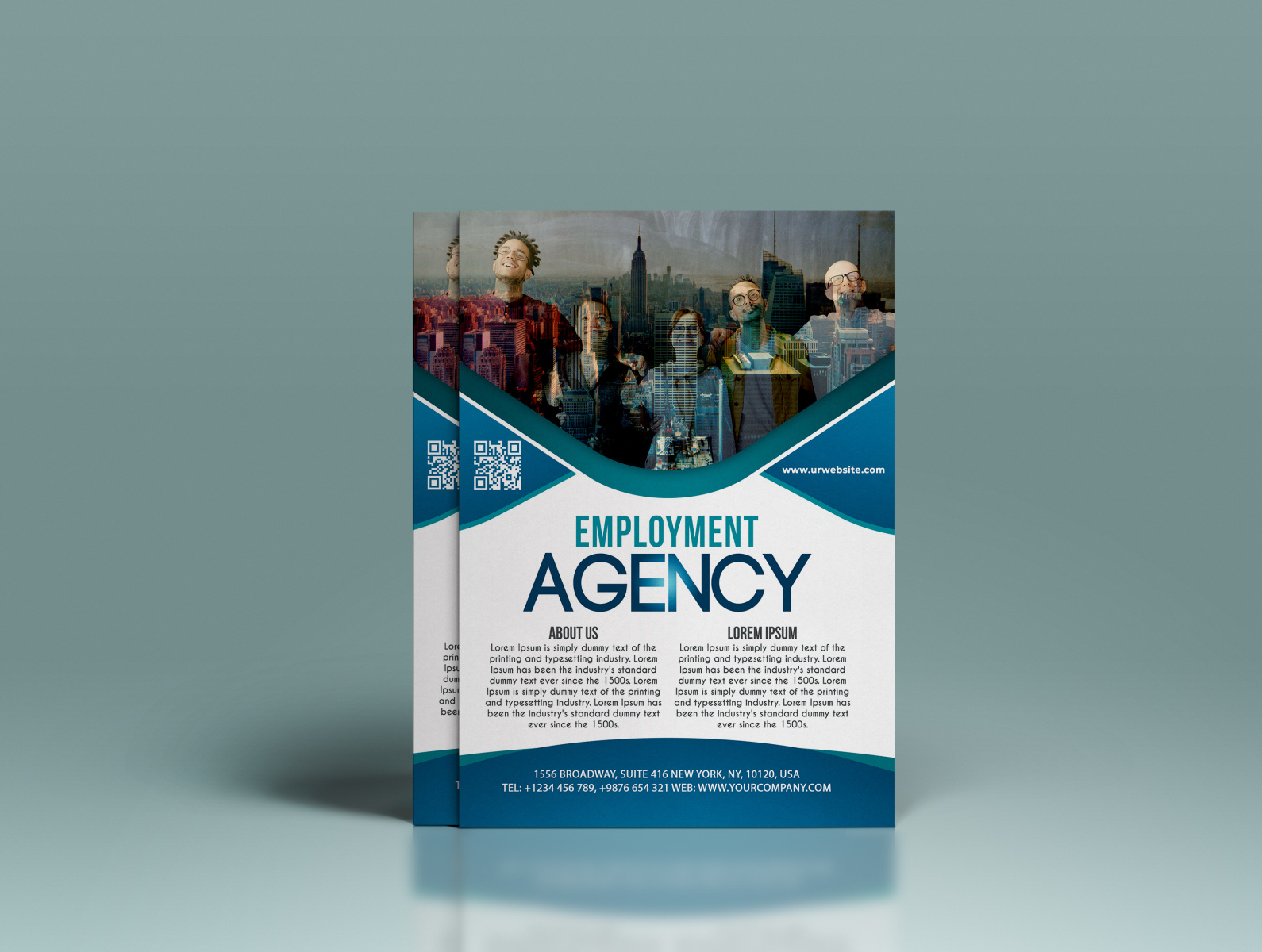 agency flyer by Md Harun Or Rashid on Dribbble