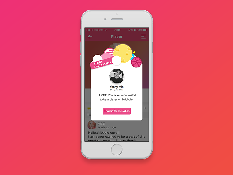 First Shot by MK on Dribbble