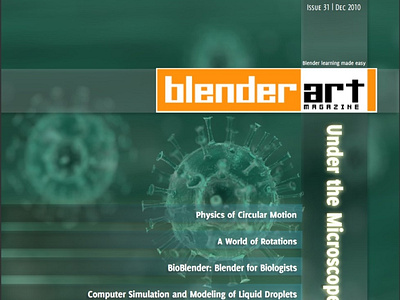 Virus - Digital magazine cover by Adam Auksel on Dribbble