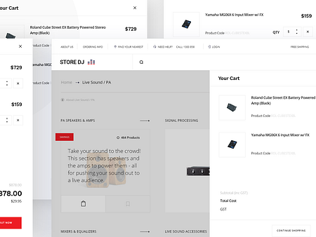 Browse thousands of Cart Page images for design inspiration | Dribbble