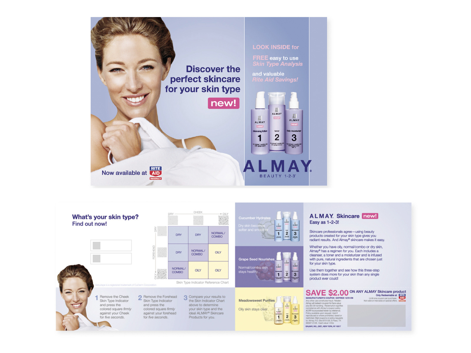 Almay Cosmetics Mailer by amanda cheung design on Dribbble