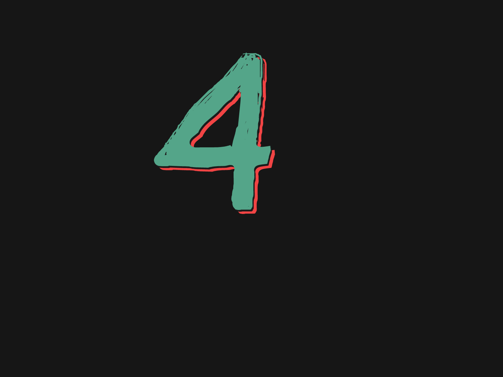 Number Morphing 4 By Nadiia Trifonova On Dribbble