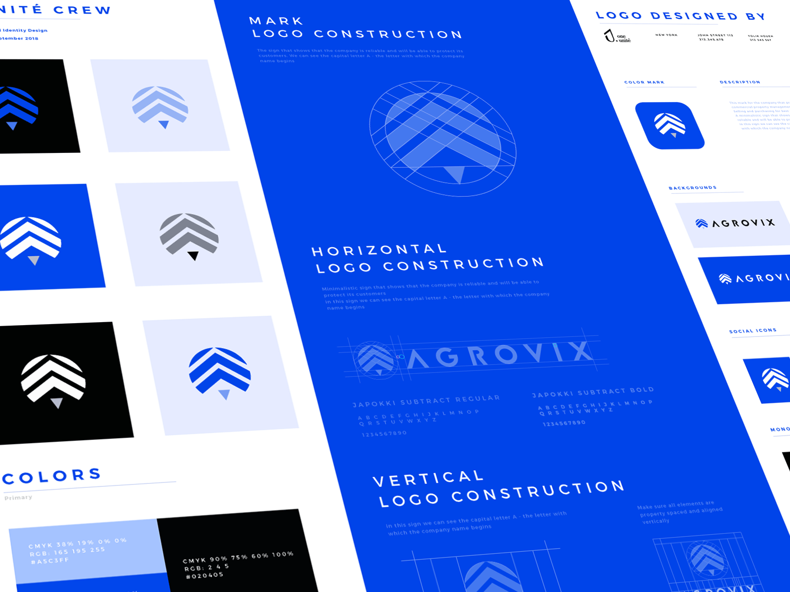 Logo Grids and Style Guide by Daria for Ekipa on Dribbble