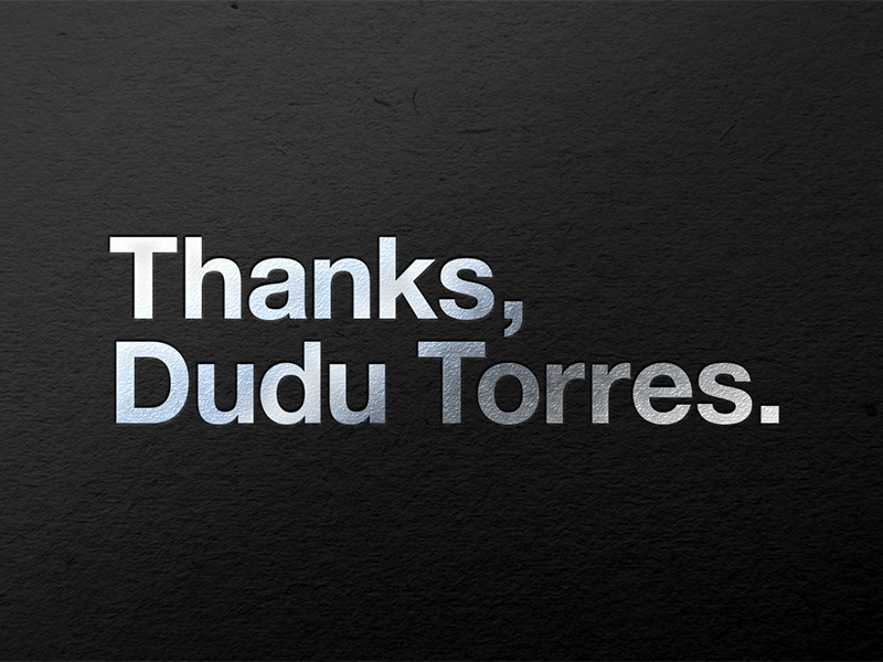 Thanks ;) by Tjaart Lehmacher on Dribbble