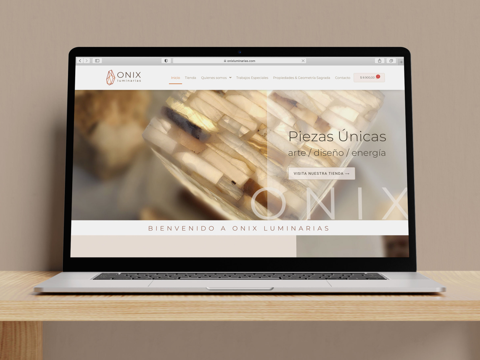 Branding & Web UX/UI design and development for Onix Luminarias by ...