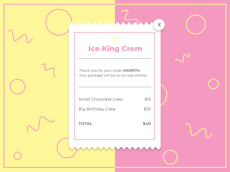 Daily Ui 16 - Popup overlay by Natalié Schnelzer on Dribbble Daily Ui 16 - Popup overlay by Natalié Schnelzer on Dribbble