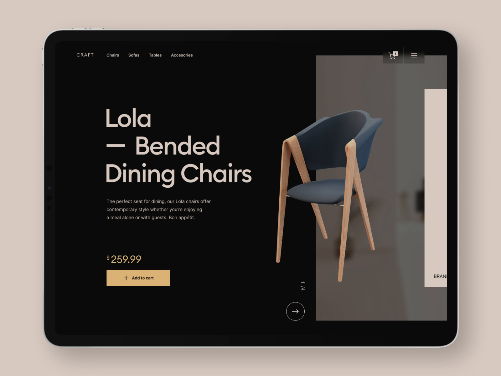 Craft Website - Product page by Yoann Baunach on Dribbble