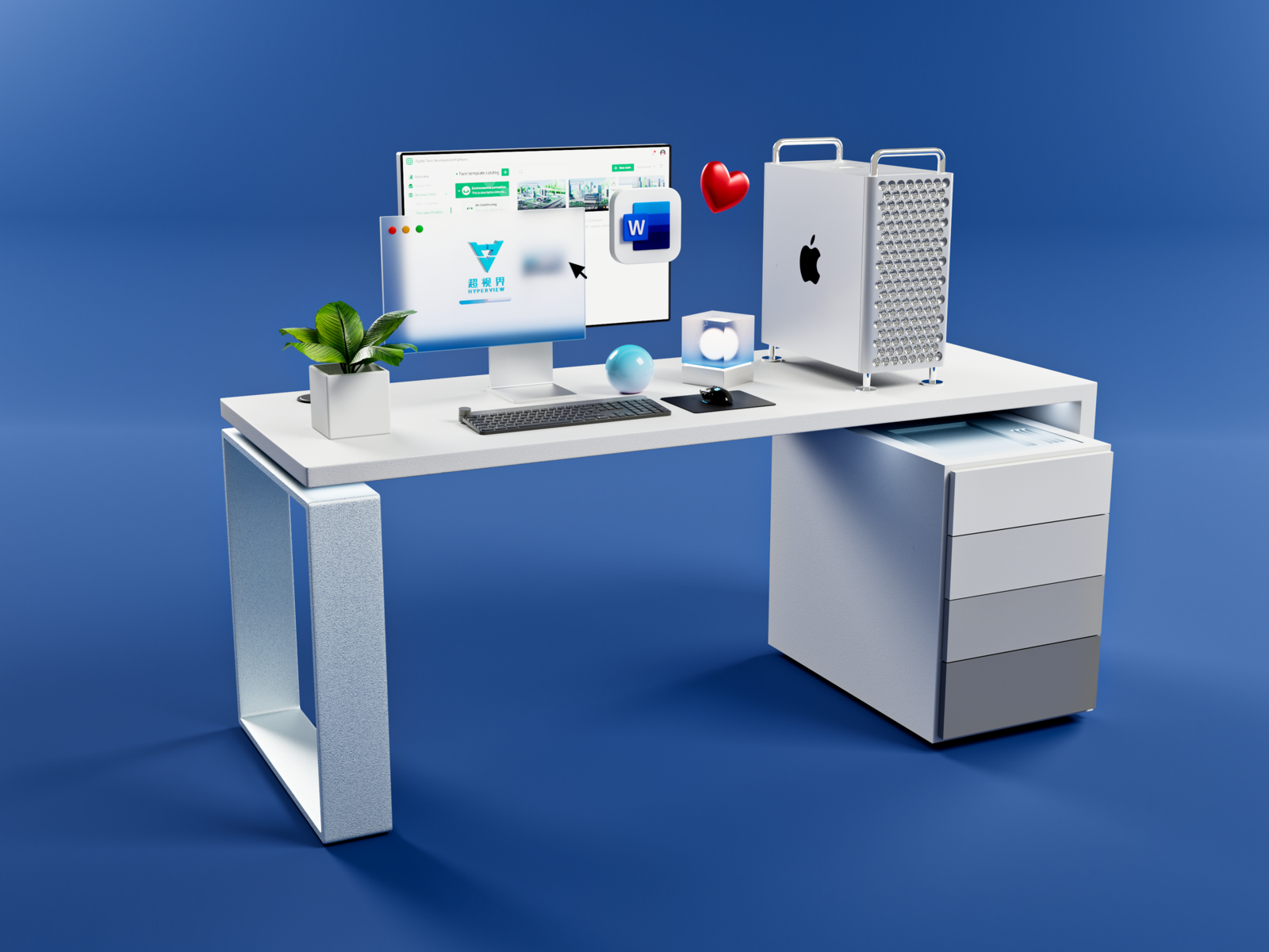 Rendering Test by Ray_Liu on Dribbble