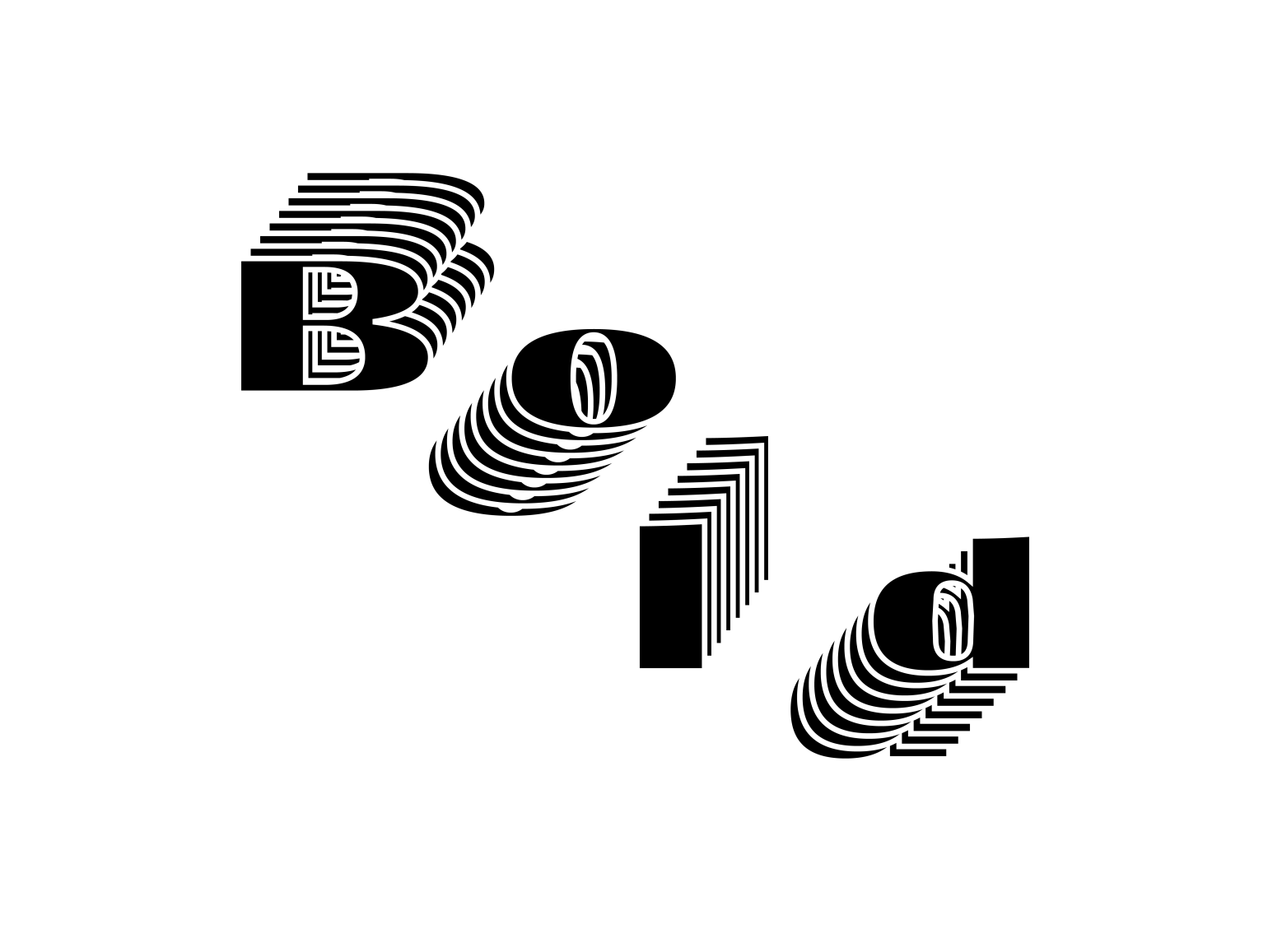 Typography effect by Snekha on Dribbble