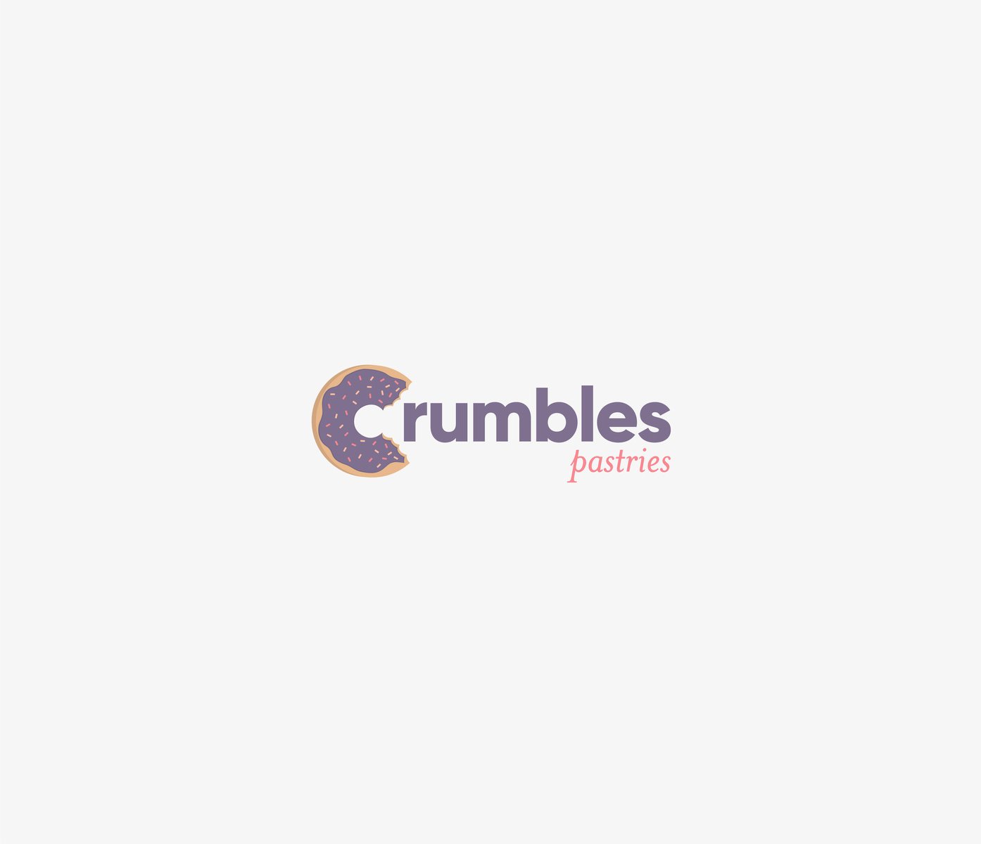 Crumbles Pastries Logo by Amanda Griffin on Dribbble