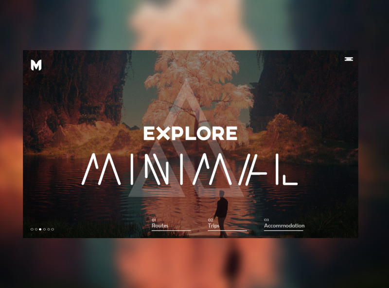 Minimalist Landing Page UI Design by Raisul Hasan Rafi on Dribbble