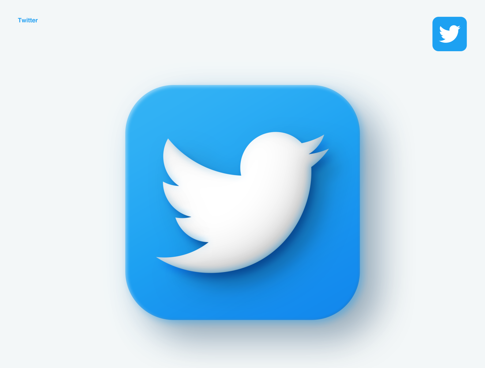 Twitter Icon by Eric Ji on Dribbble