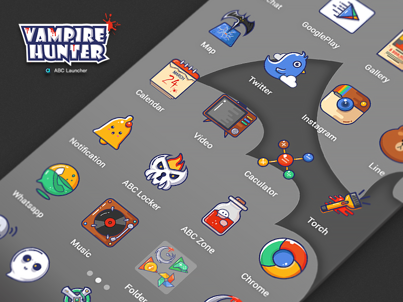 Vampire Hunter by Corey_Ho on Dribbble