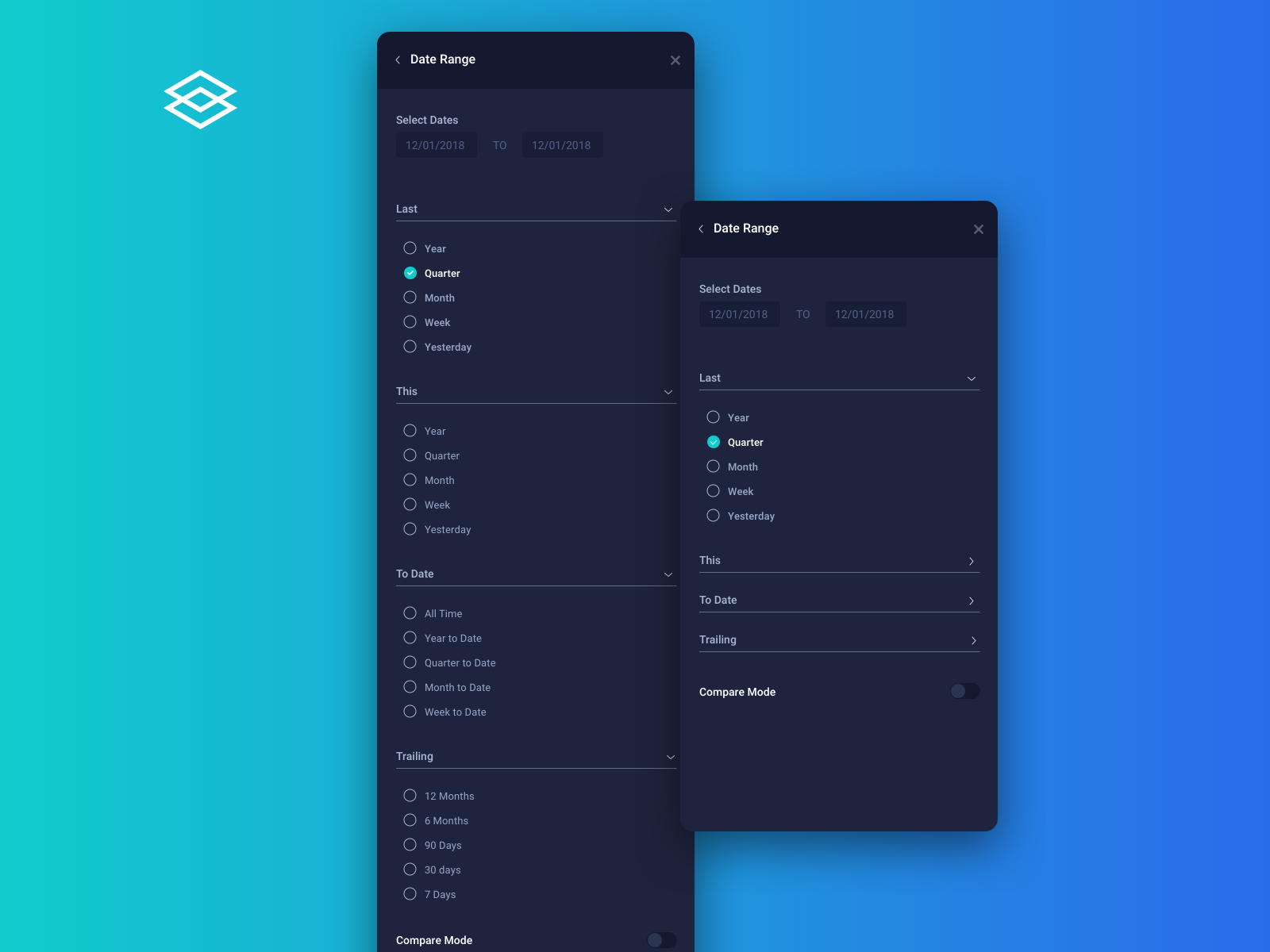 Date Range Filter By Sean Singleton On Dribbble