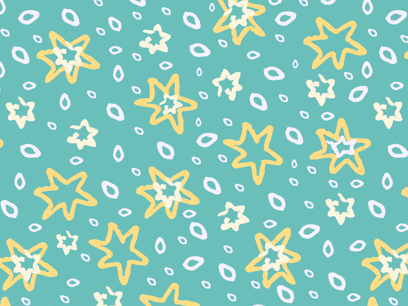 Star Pattern Design by Rachel Aranha on Dribbble