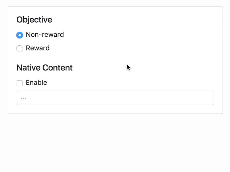 Form expand by Derek Nguyen on Dribbble