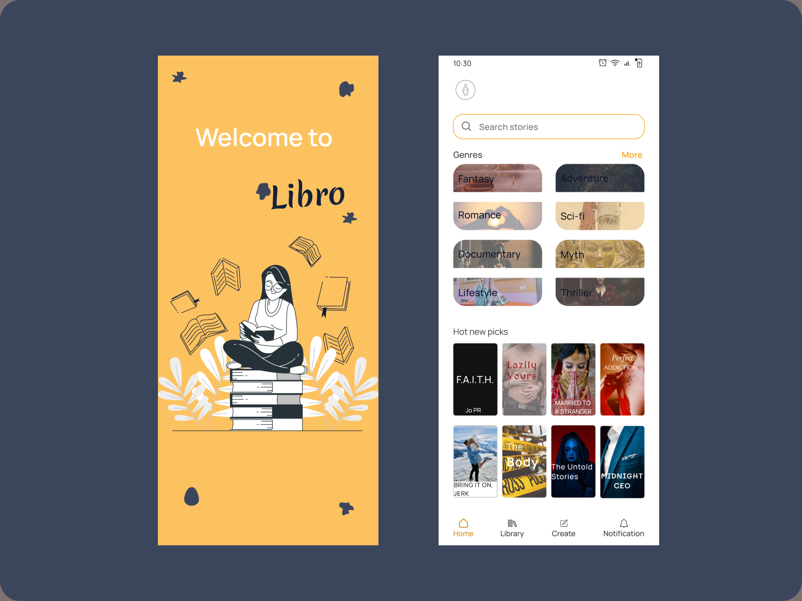 Libro book App by Foluso Ahiome on Dribbble