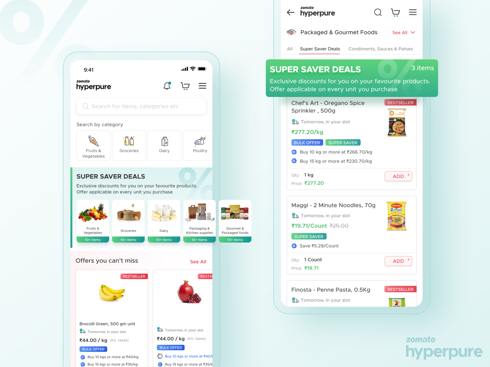 Super Saver Deals | Hyperpure by Prateek Gupta for Zomato on Dribbble