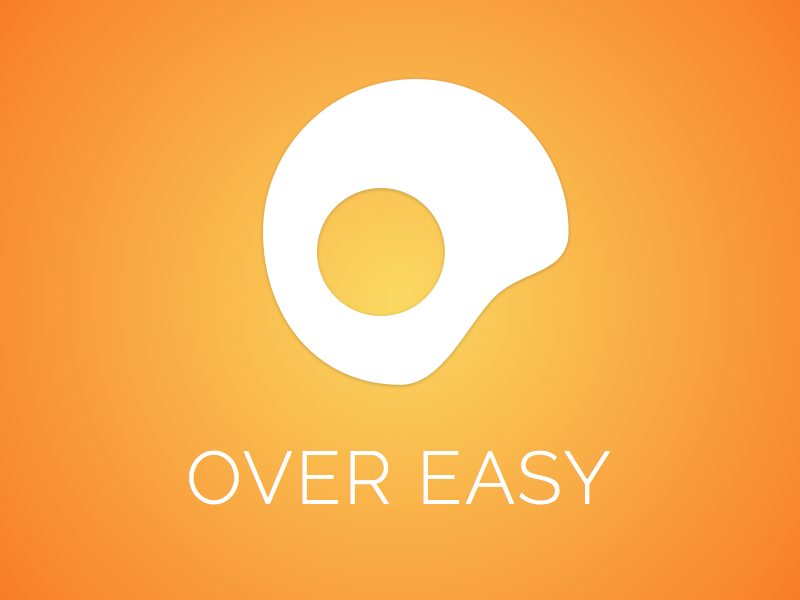Over Easy To-Do App Logo Design by Mandi Geiselman on Dribbble