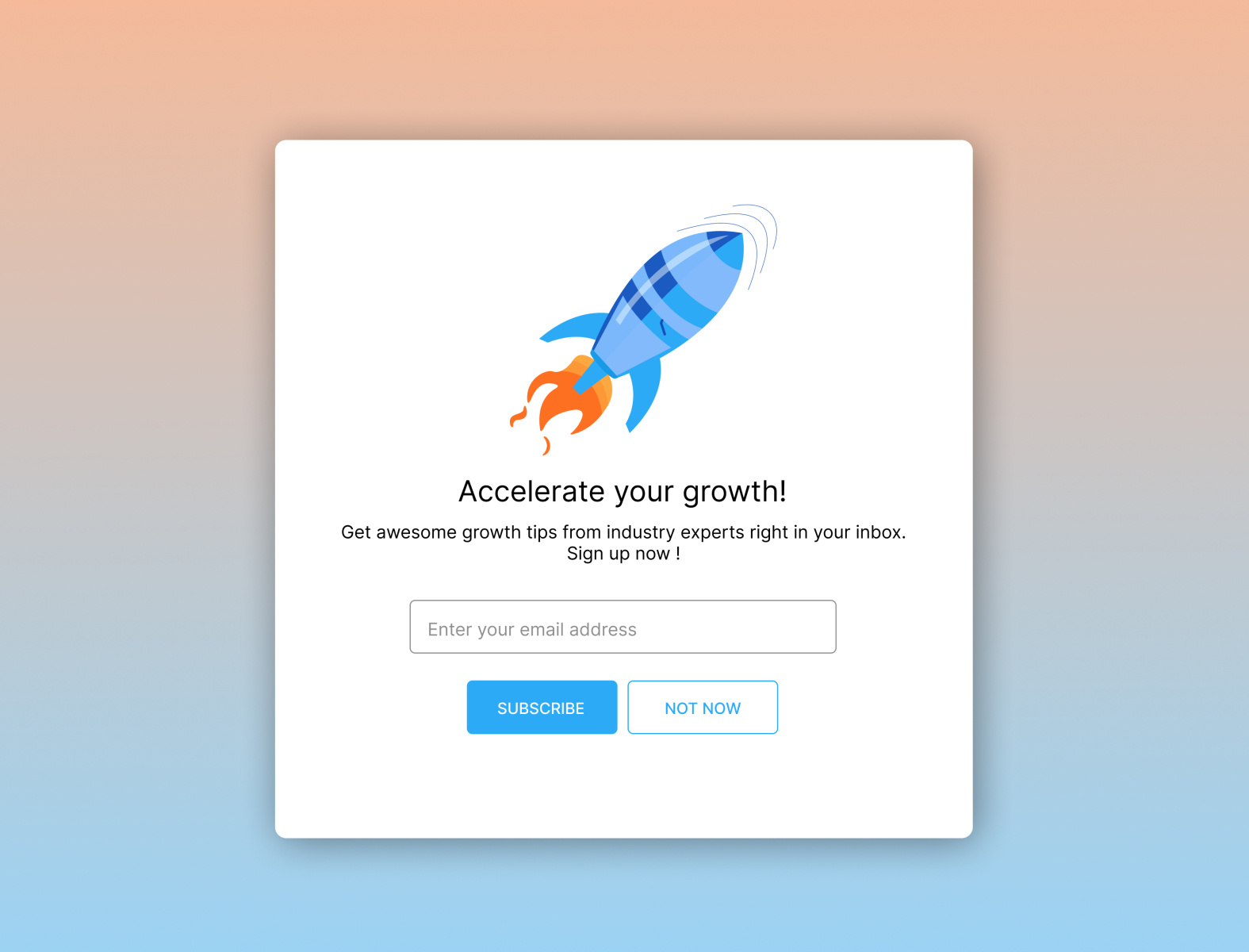 Pop up/overlay Daily UI 016 by Jayesh Ahuja on Dribbble