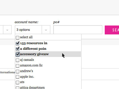 Multiselect Dropdown by Louis Gubitosi on Dribbble