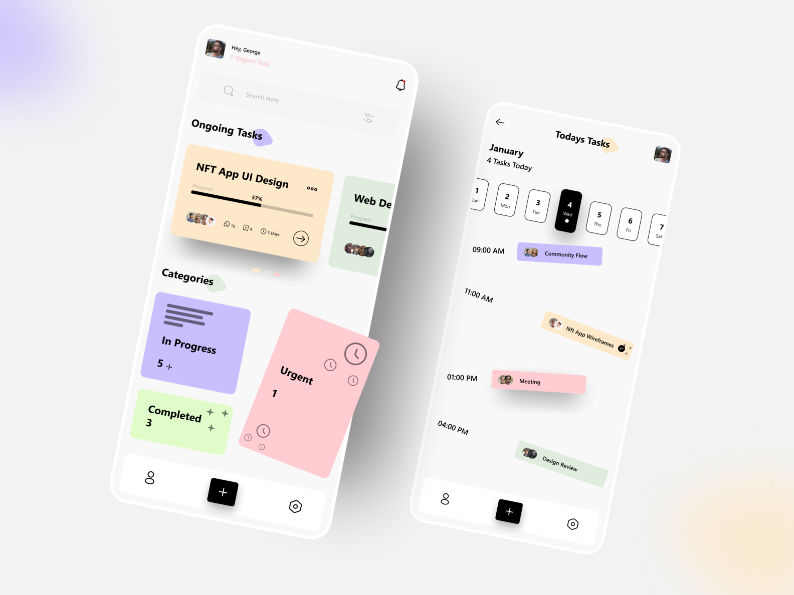 Task Manager App by Sharjeel Ahmed on Dribbble