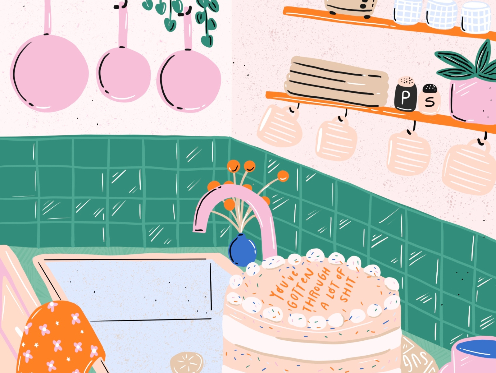 Dream Kitchen & Cake by Brenna Dickinson on Dribbble