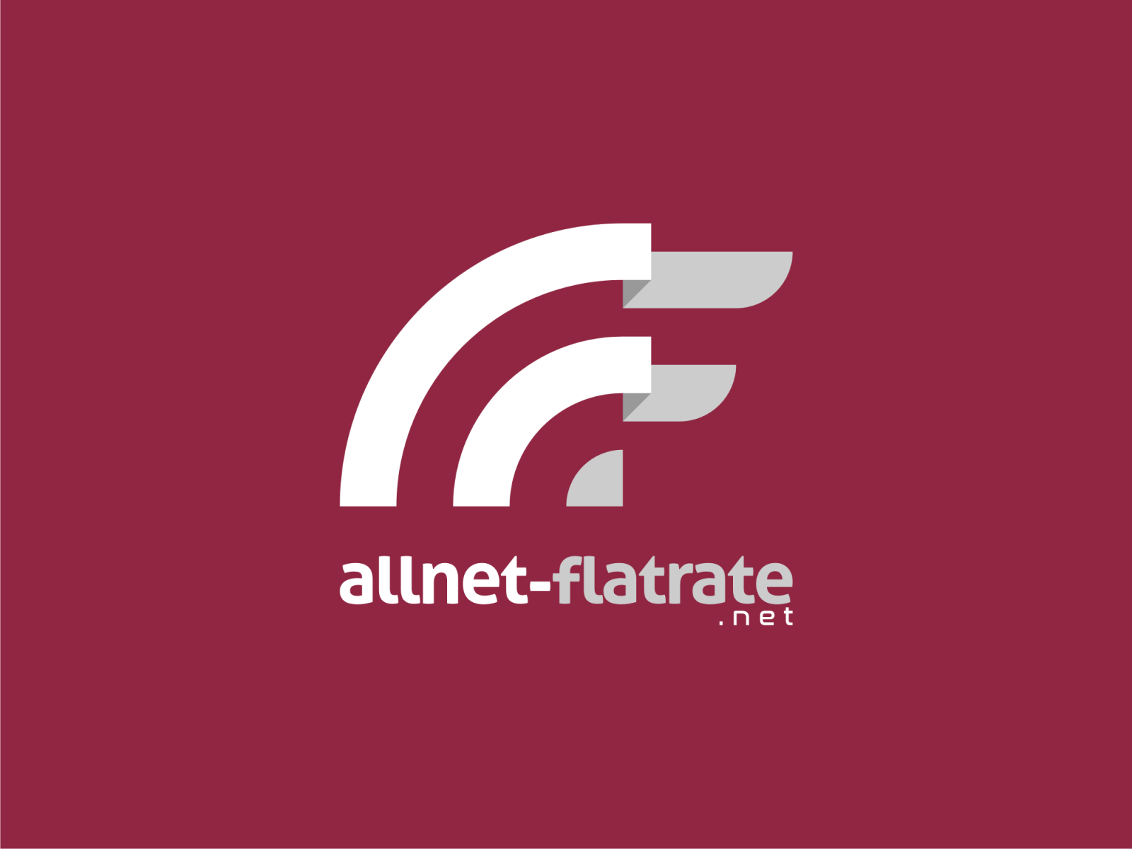 allnet-flatrate.net logo by Sapto Cahyono on Dribbble