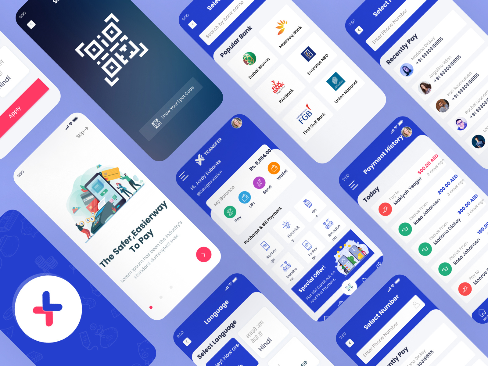 Wallet App UI Kits by Shireen Zainab on Dribbble