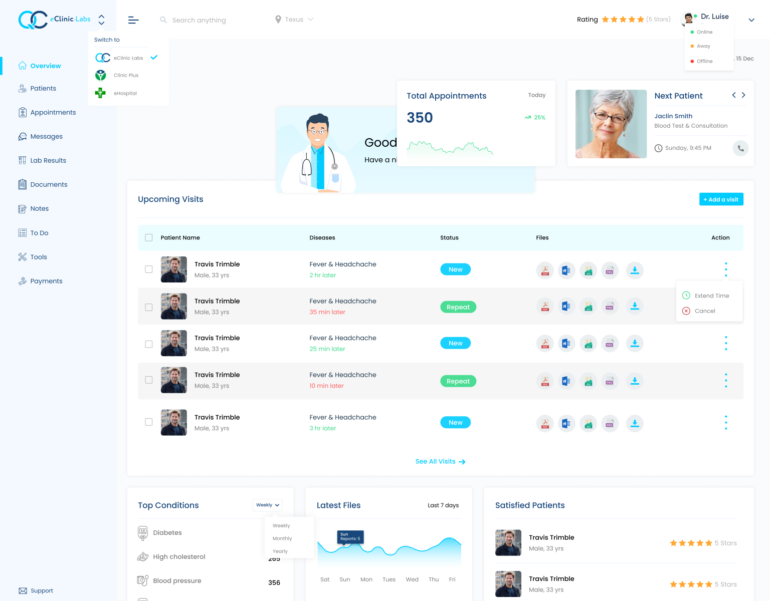 Pcare - Patient and Doctor Management System by md. hasnat on Dribbble
