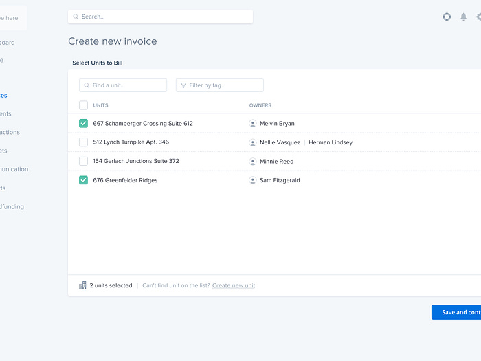 Create new Invoice – Web app by Dima Martynchuk on Dribbble