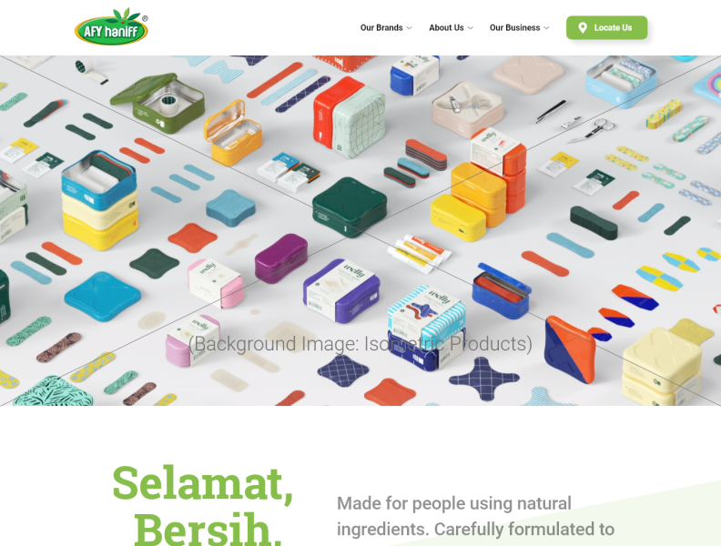 Afy Haniff White Concept by Laman7 - Web Design Malaysia on Dribbble
