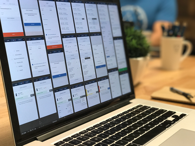 Focus Account Screens by Rob Hewitt for Steadfast on Dribbble