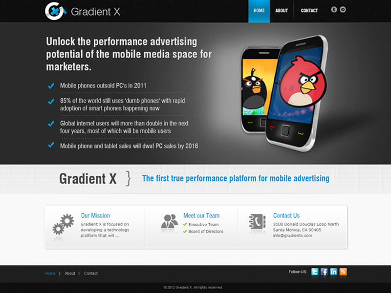 Gradient X by Jayita Sinha for Genius Vibe on Dribbble