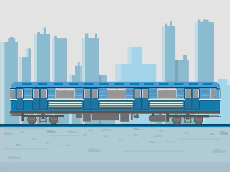Metro by Olha Babych on Dribbble