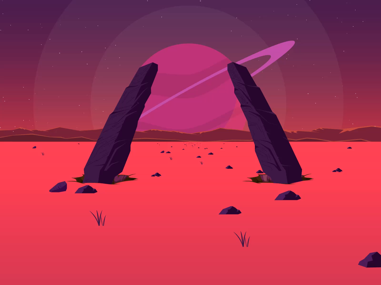 space loop by Daniel Teasdale on Dribbble
