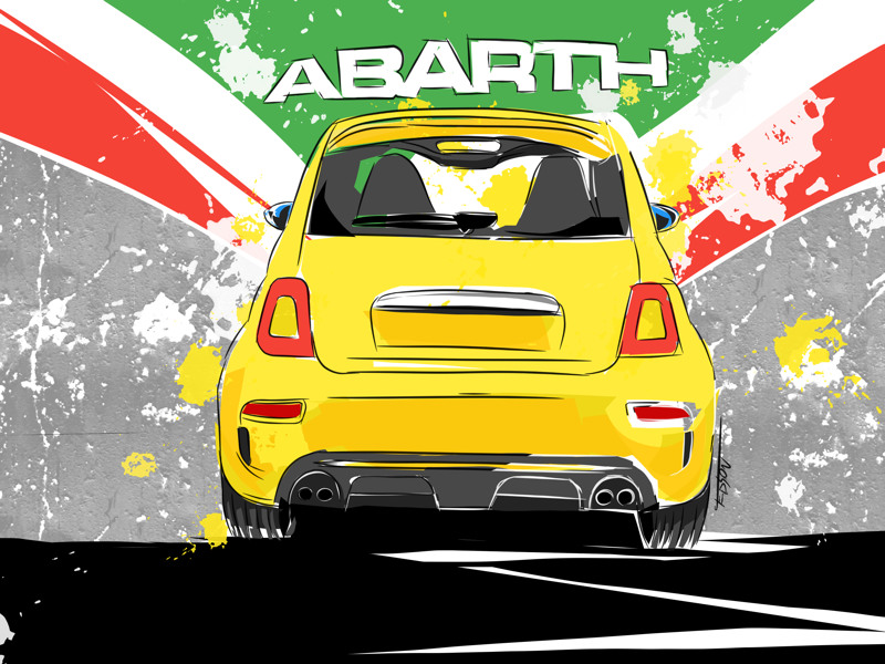 Abarth by Edsouzamoraes on Dribbble